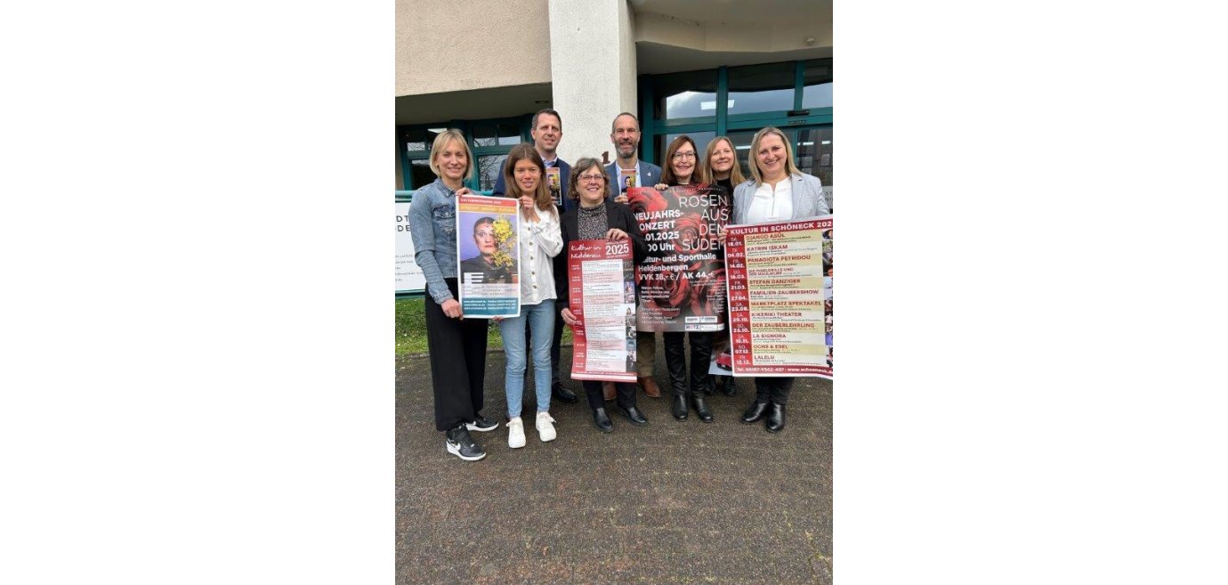 Altenstadt, Nidderau & Schöneck: Kulturprogramm 2025 vorgestellt | Gemeinde Schöneck
